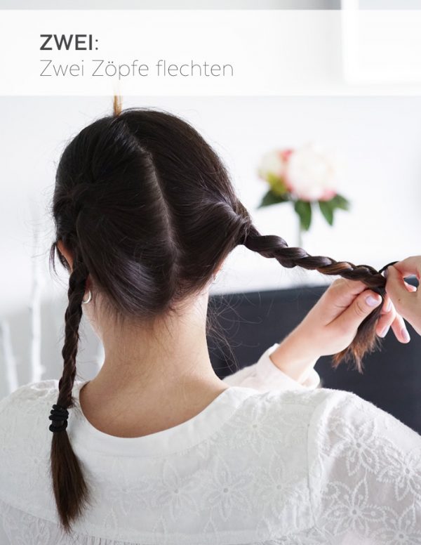 Verknotete Zöpfe: 5 Minuten Flechtfrisur fürs Büro - My Mirror World